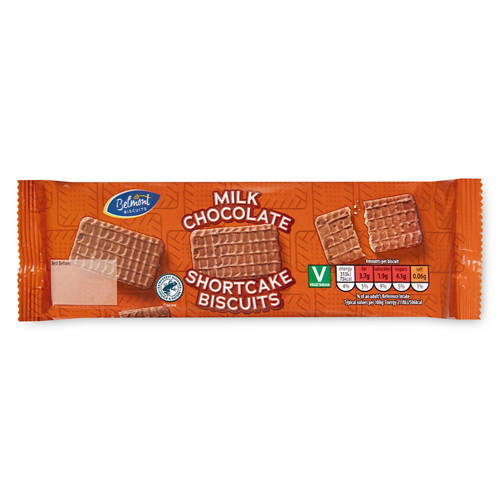 Milk Chocolate Shortcake Biscuits | ALDI UK